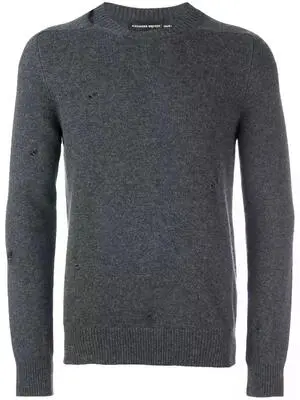 Alexander McQueen Distressed Cashmere Jumper