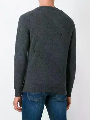 Alexander McQueen Distressed Cashmere Jumper