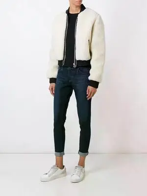 Ag Cropped Skinny Denim