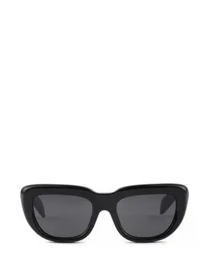 Prada Acetate Rectangle Sunglasses - Black