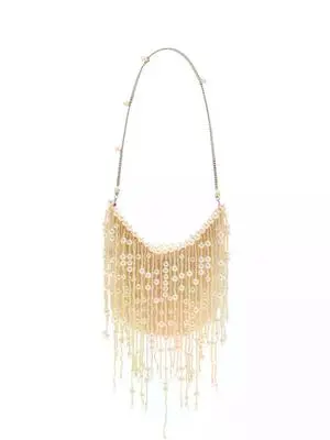 Jw Pei Fringe-trimmed Shoulder Bag - Neutrals