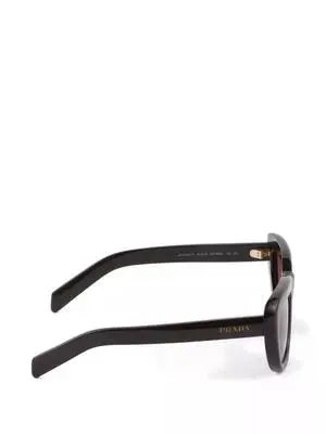 Prada Rectangular Sunglasses - Brown