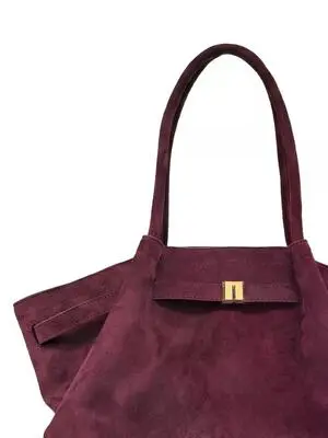 Jw Pei Medium Suede-effect Tote Bag - Purple
