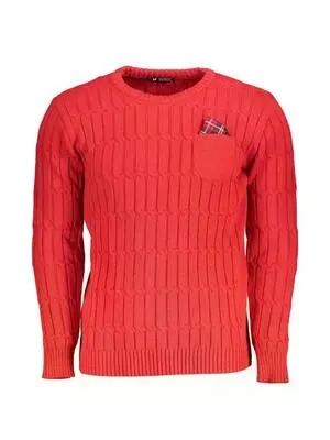 U.S. Grand Cable-knit Sweater With Pocket Detail