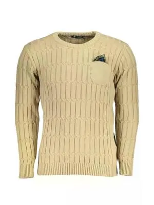 U.S. Grand Cable-knit Chest-pocket Sweater