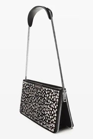 Alexander Wang Siren Crystal Mini Bag - Black