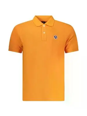NORTH SAILS Logo-patch Polo Shirt - Orange