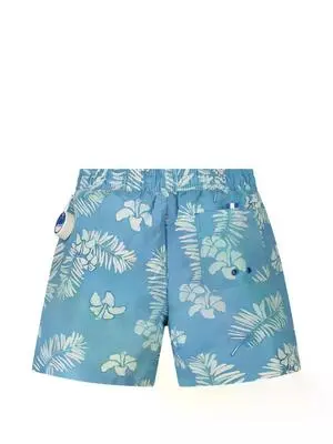 NORTH SAILS Leaf-print Swim Shorts