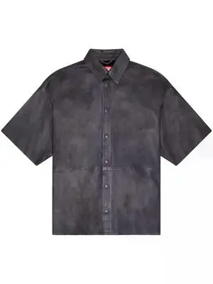 DIESEL® S-emin-lth Leather Shirt