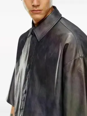 DIESEL® S-emin-lth Leather Shirt