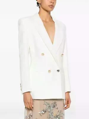 Blumarine Double-breasted Peak Lapel Blazer