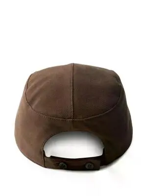 Prada Piqué Baseball Cap - Brown