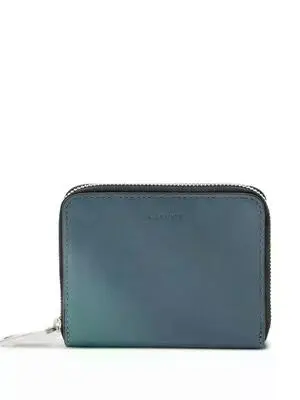 ALLSAINTS Lena Zip-fastening Wallet - Blue