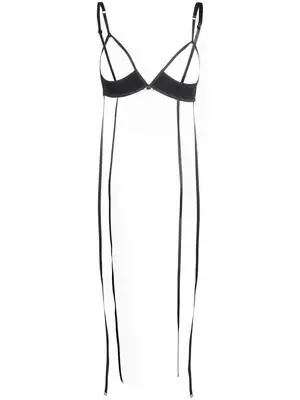Givenchy Strap-detail Cut-out Bra - Black