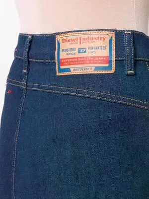 DIESEL® High-waisted Mini Denim Shorts