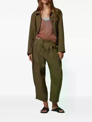 Paul Smith Double-layered Sleeveless Top - Brown