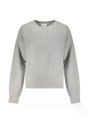 Calvin Klein Relaxed Monogram Fleece Sweatshirt - Grey