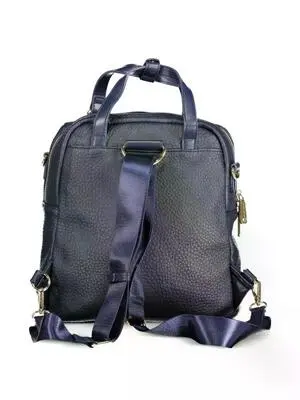 MARIO VALENTINO Botaniko Pebble-grain Backpack