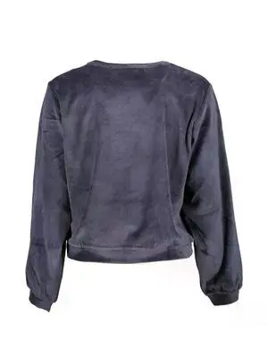 Desigual Velour Relaxed Fit Sweatshirt
