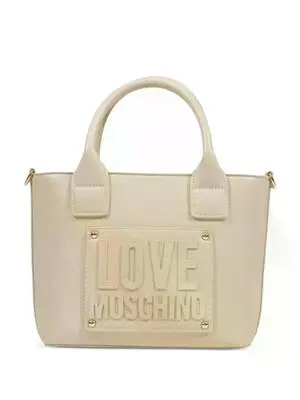 Moschino Logo-patch Tote Bag