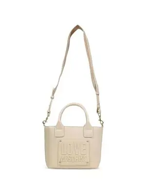 Moschino Logo-patch Tote Bag