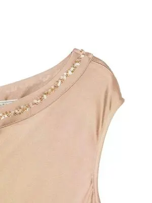 Antonelli Firenze Maxwell Sequin-embellished Maxi Dress - Neutrals