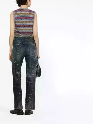 Dsquared2 Distressed Bootcut Jeans