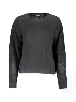 Desigual Lace-panelled Jumper