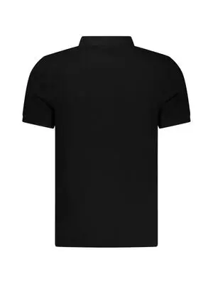 NORTH SAILS Logo-patch Piqué Polo Shirt - Black