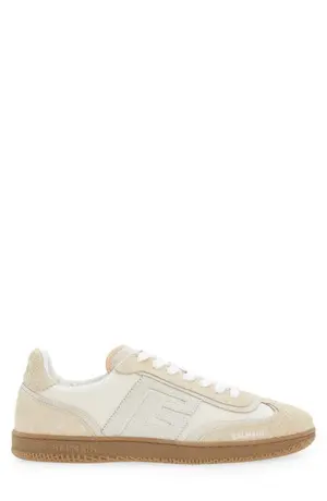 Balmain Swan Trainer Sneakers - 0da Cream