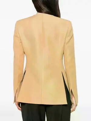 Alberta Ferretti Collarless Blazer