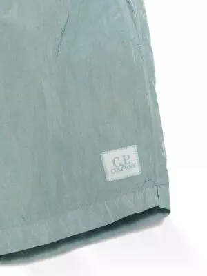 C.P. COMPANY Logo-patch Swim Shorts