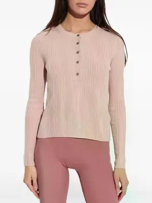 Perfect Moment Henley-neck Top