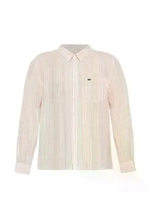 Lacoste Button-down Striped Shirt