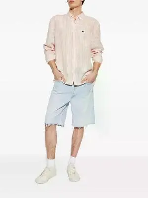 Lacoste Button-down Striped Shirt