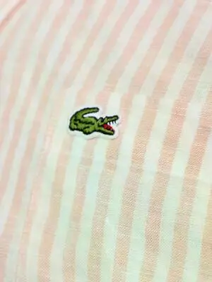 Lacoste Button-down Striped Shirt