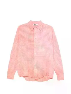MTL STUDIO Sporco Jacquard Check Shirt