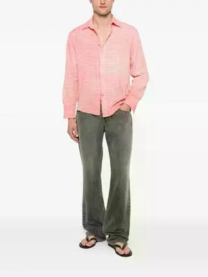MTL STUDIO Sporco Jacquard Check Shirt