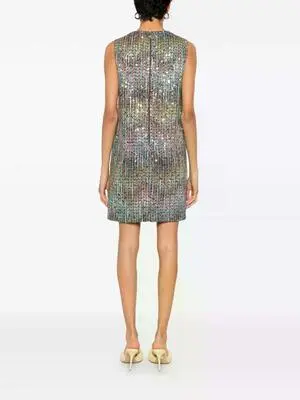 Missoni Sequin-embellished Metallic-thread Mini Dress - Pink