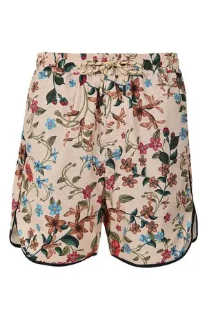 Agua Bendita Liam Swim Trunks - Beige Multi