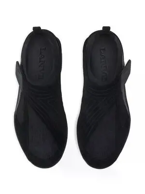 LANVIN Embossed Strap Sneakers