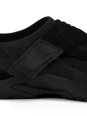 LANVIN Embossed Strap Sneakers
