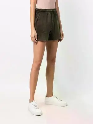 Cotton Citizen Raw-cut Track Shorts