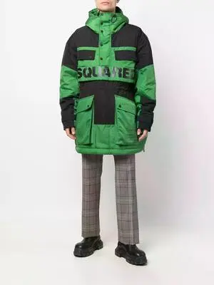 Dsquared2 Logo-print Padded Coat