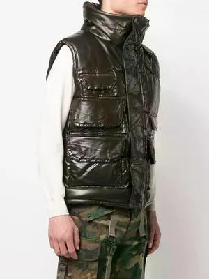 Dsquared2 Multiple-pocket Sleeveless Gilet