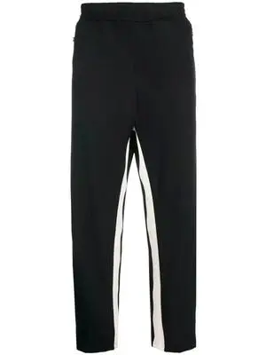 Neil Barrett Cropped Cotton Track Pants