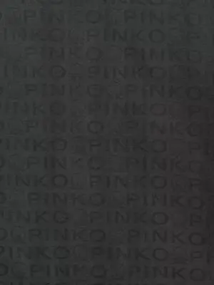 Pinko Logo Frayed Scarf