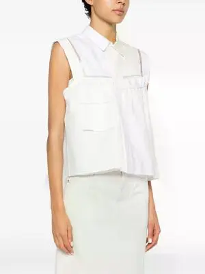 Sacai Deconstructed Asymmetric Top