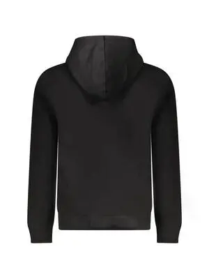 Guess Logo-patch Hoodie - Black