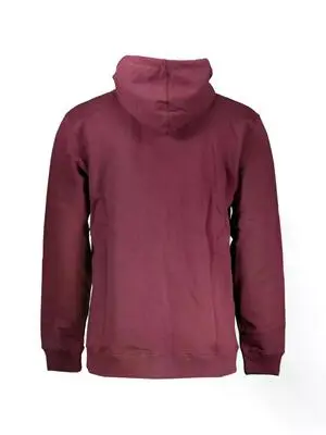 VANS Logo-print Cotton Hoodie - Pink